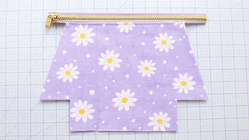Free DIY Flat Bottom Zippered Pouch Sewing Pattern - EHarrisGallery